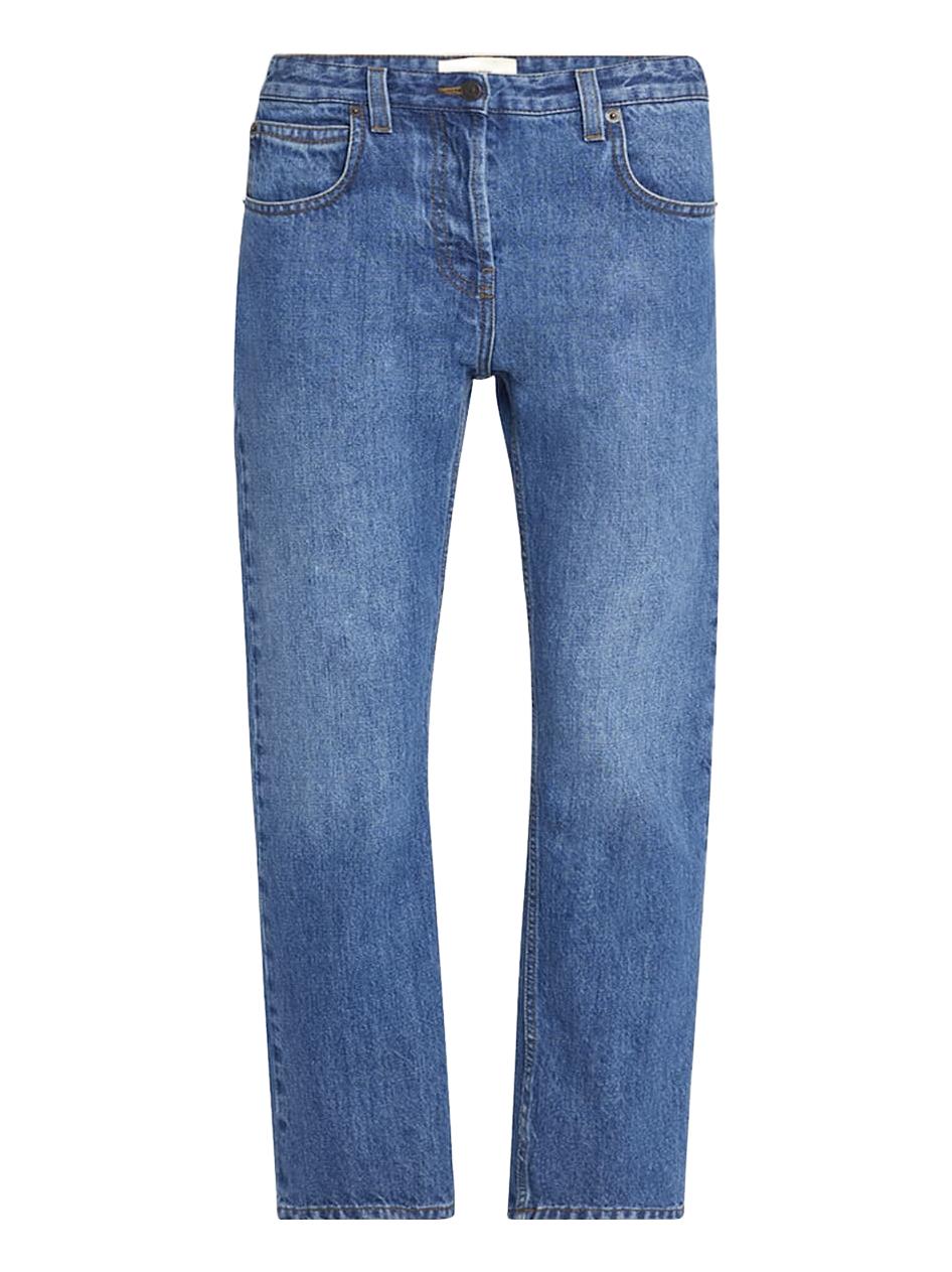 THE ROW Riaco Slim-Leg Ankle Jeans
